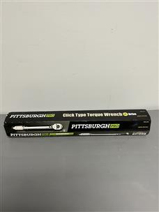 PITTSBURGH CLICK TYPE TORQUE WRENCH 61276 Brand New Buya